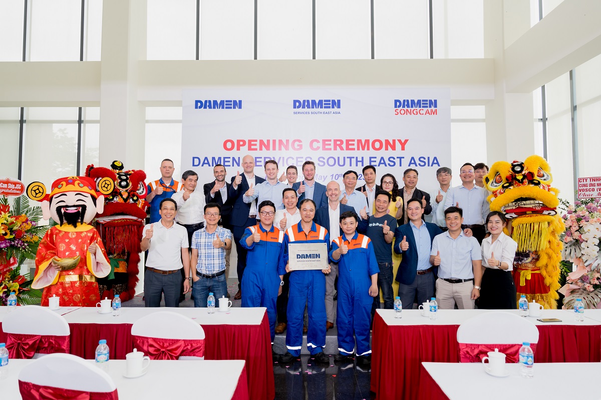 Damen opens new service hub in Vietnam | Dutch Business Association ...